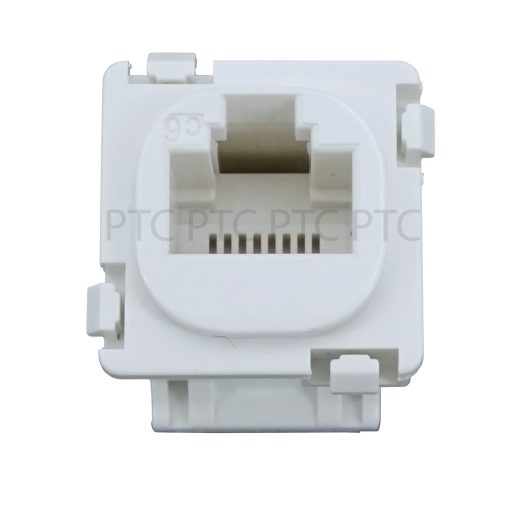 2 Port Network Data Wall Plate Socket Cat6 Cat5 Ethernet WallPlate Kit ...