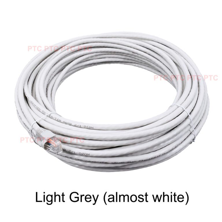 Cat6 10M UTP Ethernet Network Solid Copper Cable CCTV POE IP Camera ...