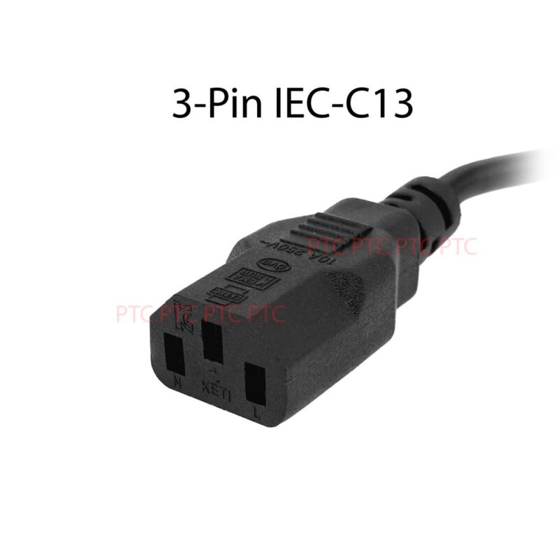1.5m 150cm 3 pin ICE-C13 Australian Plug Power Cable, AU 3 Pin to IEC ...