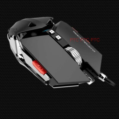 GX9 Gaming Mouse wired RGB Backlit 9 programmable buttons 4000DPI ...