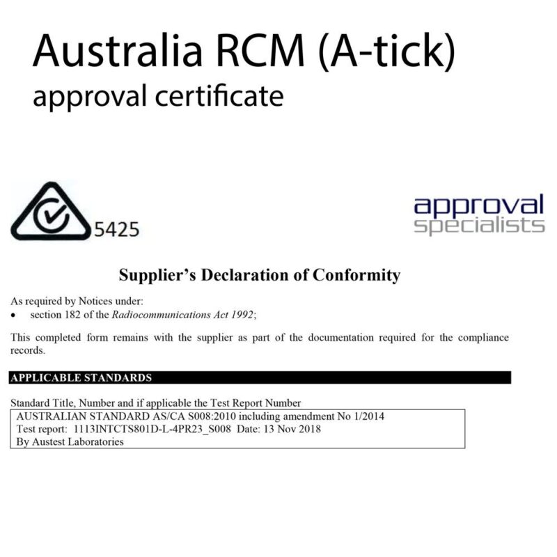 RCM Cat6 60M UTP Ethernet Network Cable CCTV POE IP Camera NBN ...