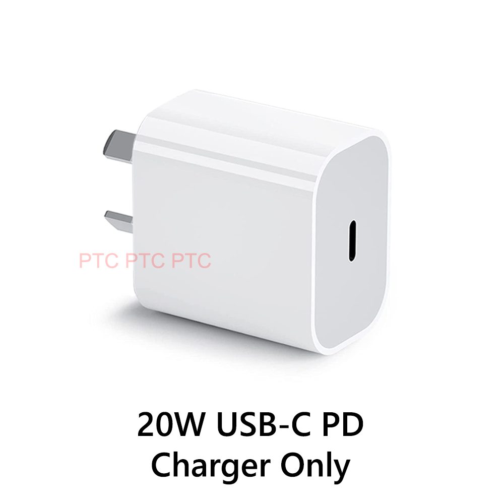 20W USB Type-C Wall Adapter USB-C PD Fast Charger iPad For iPhone 14 ...