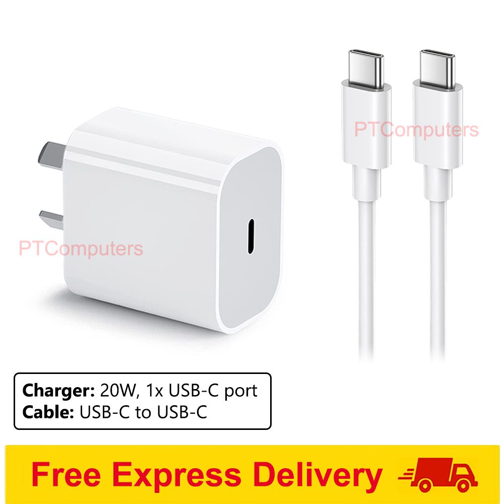 20W USB-C Type C Fast Wall Charger PD Power for iPhone iPad Samsung ...